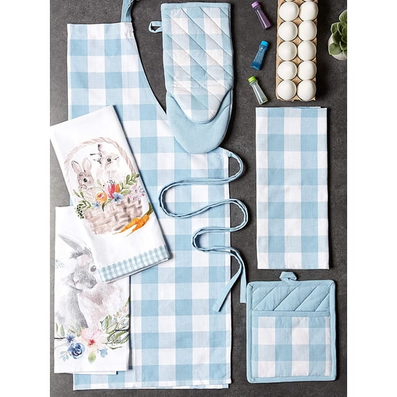 RGHJAR-Buffalo Check Kitchen Collection, Classic Farmhouse Kitchen Set ...