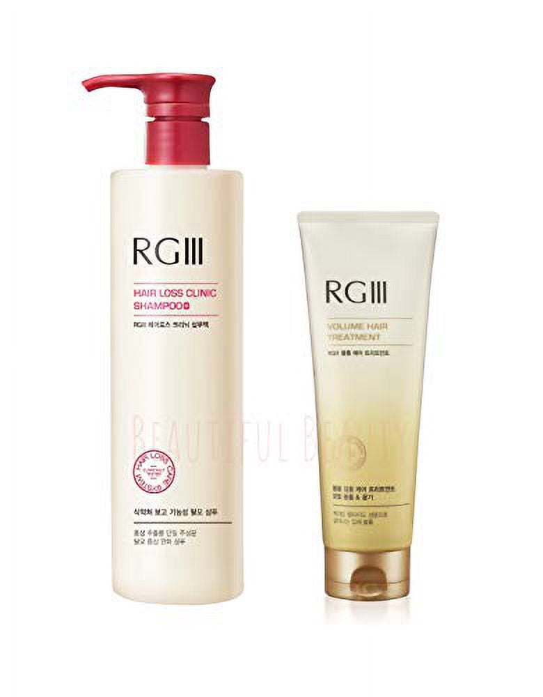 RGIII Red Ginseng Shampoo and Treatment Set - Clinically Proven for ...