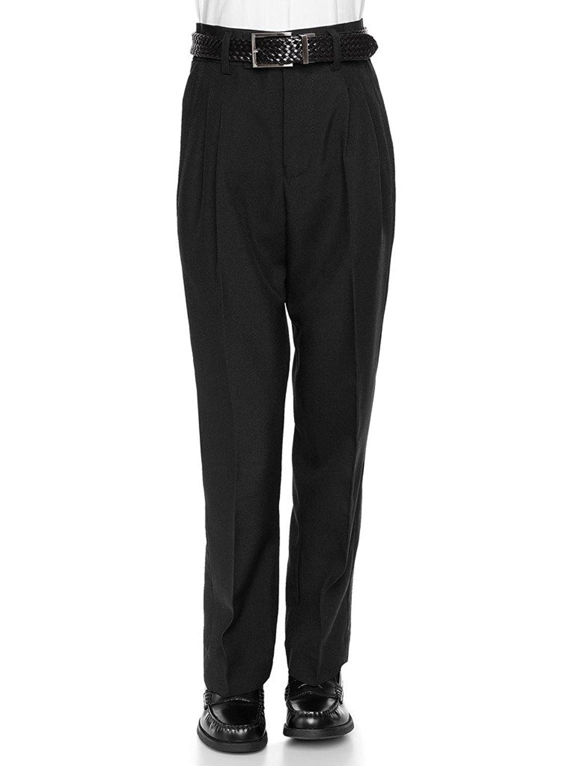 RGM 100% Dacron, Pleated Front, Boys Dress Slacks - Walmart.com