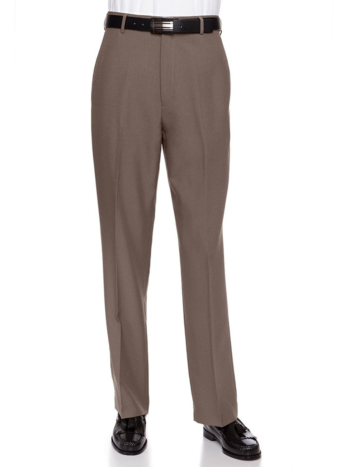 RGM Men's Flat Front Traditional Fit Dress Pant - Walmart.com