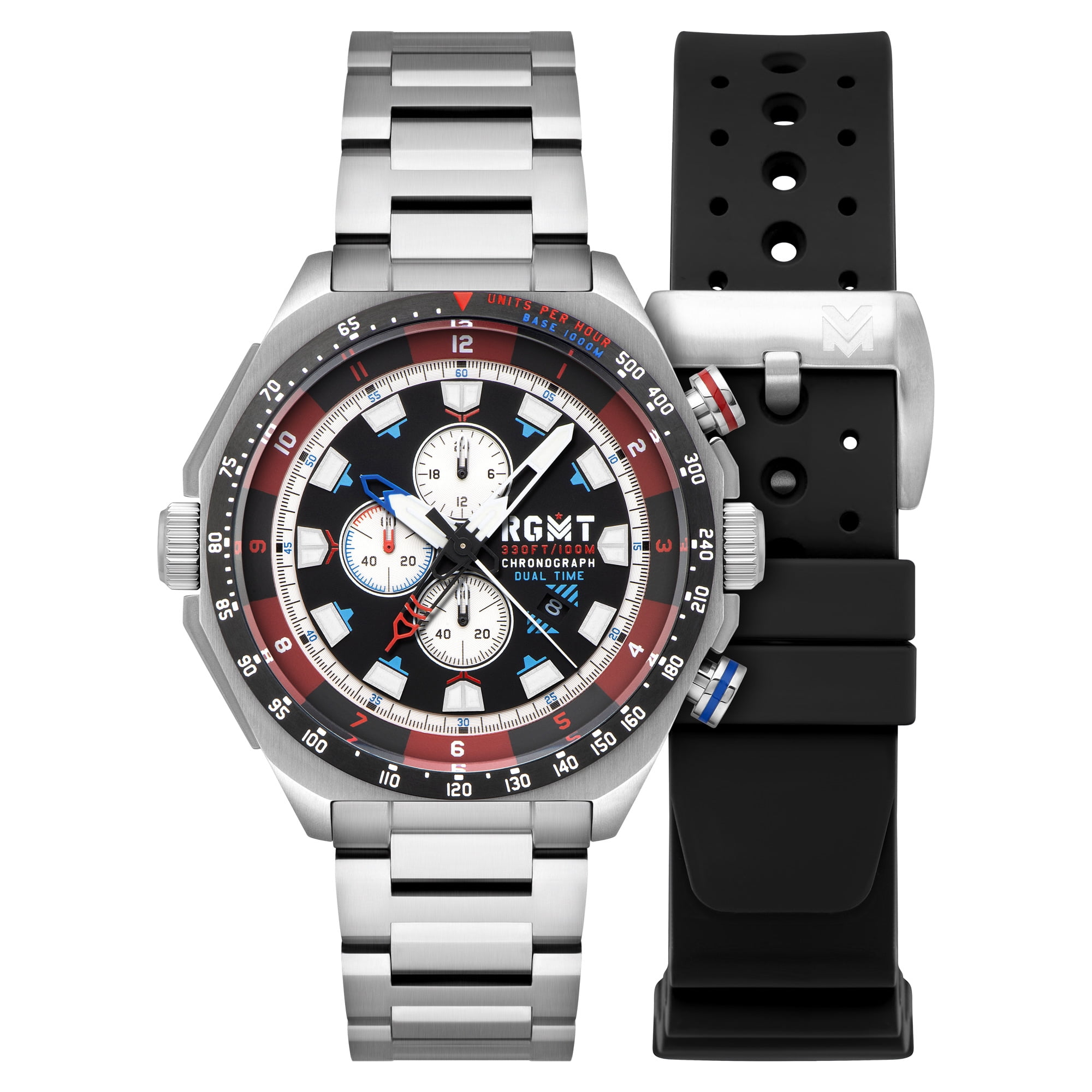 RGMT Capricorn Stainless Steel 44mm Japanese Quartz Wristwatch RG-8061 ...