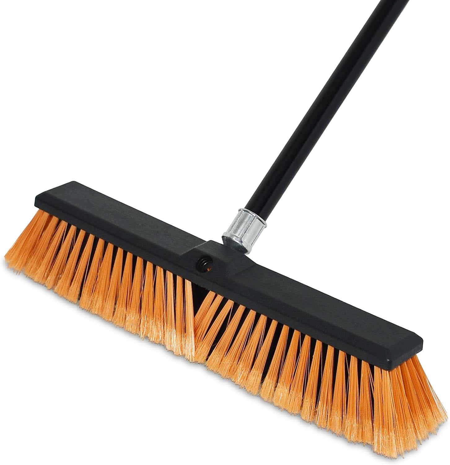 RGRVFD-18 Inchs Push Broom Outdoor Heavy Duty, Shop Broom with 60" Long ...