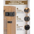 RGRVFD-Cabinet Lock with Combination, 90 Degree Bifold File Cabinet ...