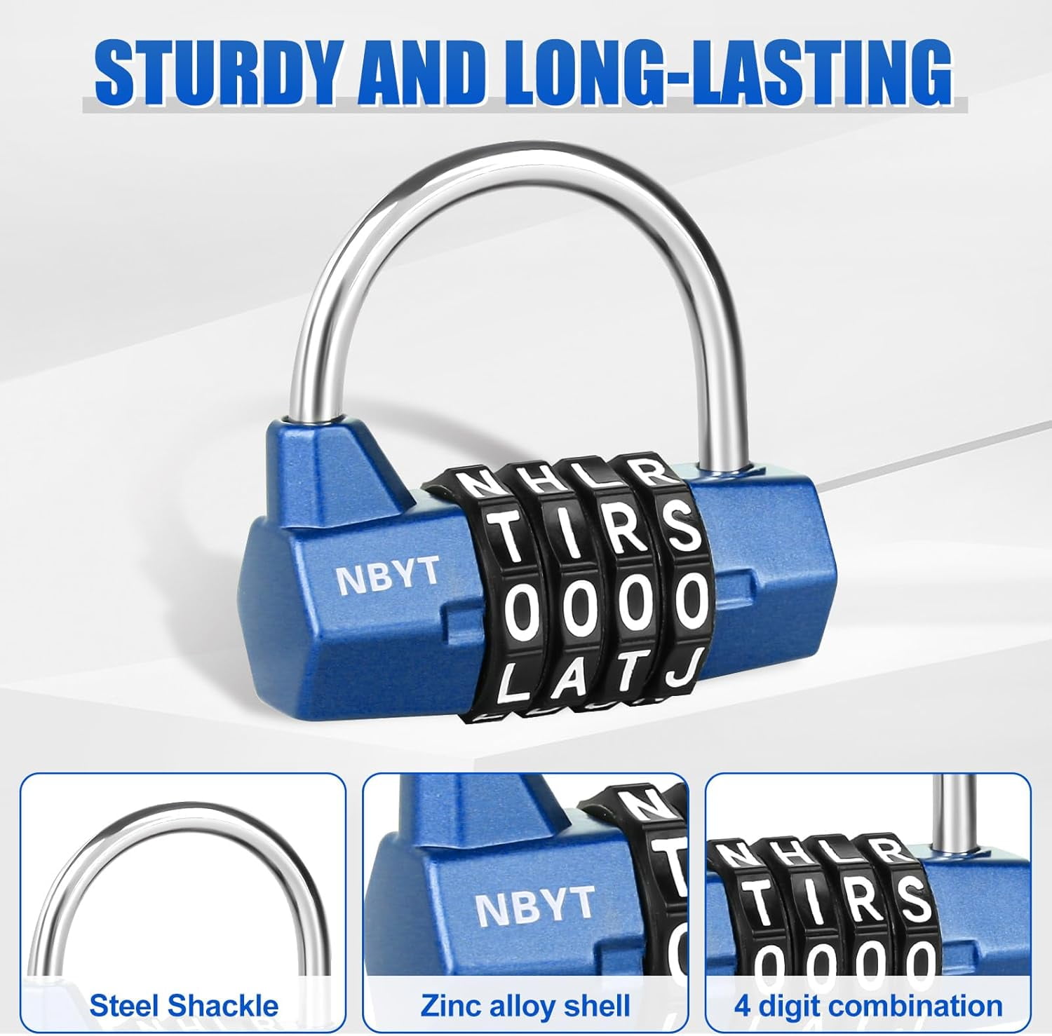 RGRVFD-Letter Combination Padlock, Gym Changing Cabinet, School ...