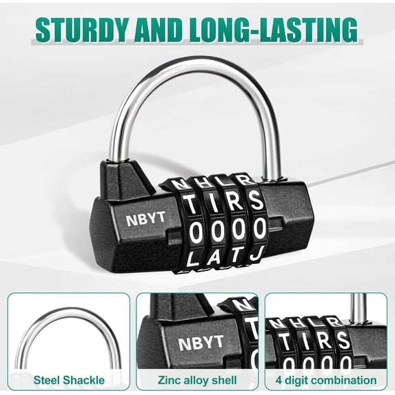 RGRVFD-Letter Combination Padlock, Gym Changing Cabinet, School ...