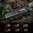 RGRVFD-Rechargeable Keychain Flashlights, 650 High Lumens EDC Pocket ...