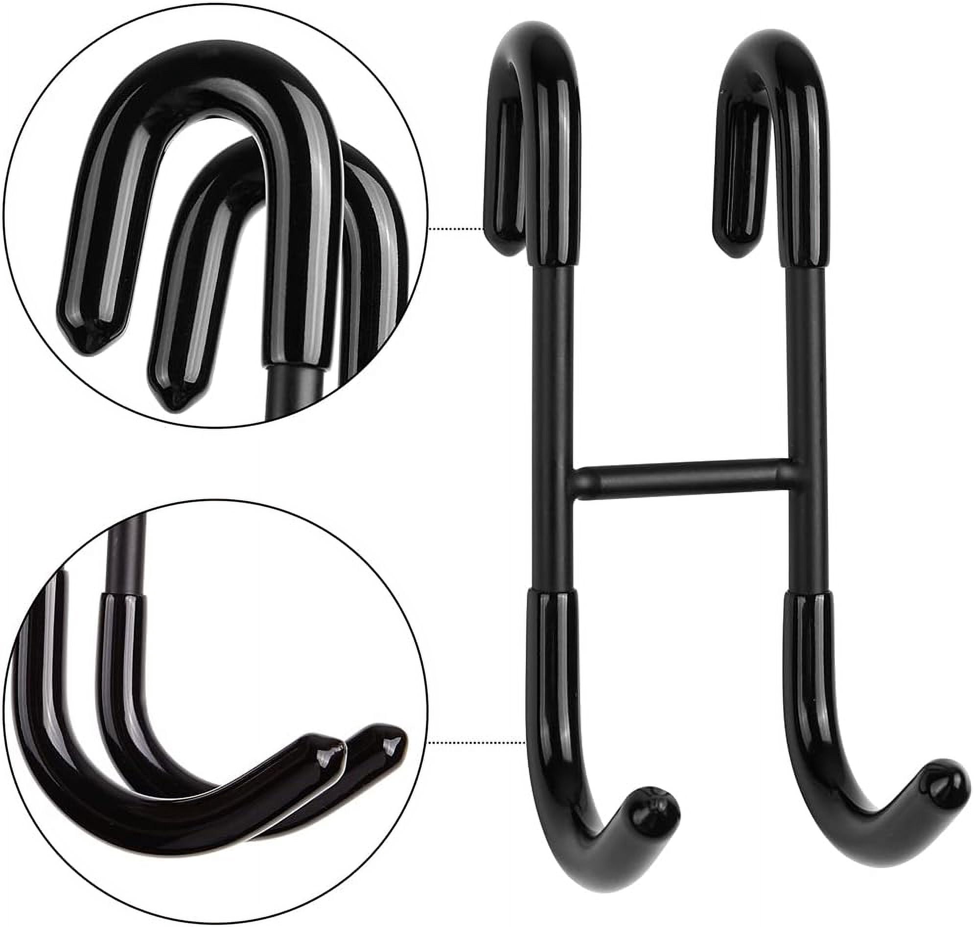RGRVFD-Shower Door Hooks,Over Glass Door Hooks for Bathrooms Frameless ...