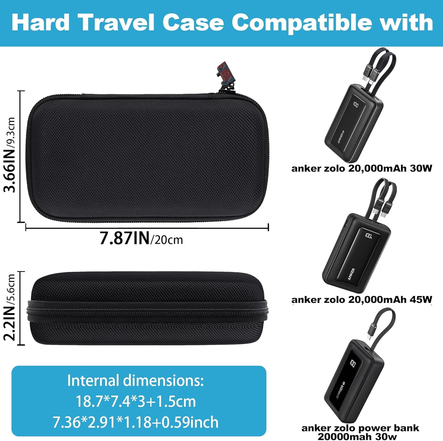 RGRVFD-for Anker Zolo Power Bank (2025 Upgraded Version), 20,000mAh ...