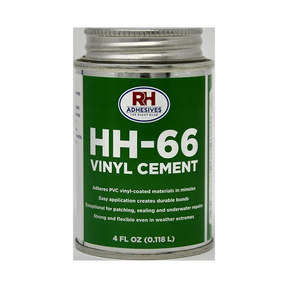 RH Adhesives HH-66 PVC Bonding Glue Vinyl Cement, 4 oz. Can - Walmart.com