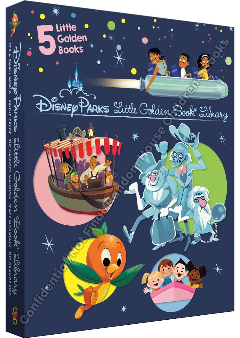 Disney Parks Little Golden Book Library (Disney Classic): It's a Small ...