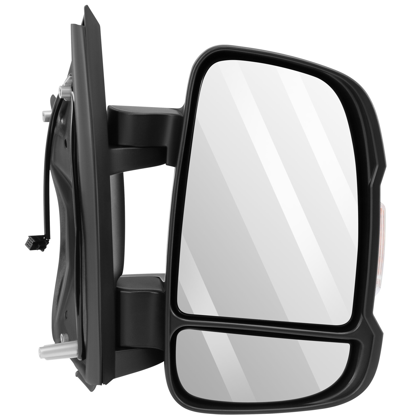 RH Side Mirror Black Manual Fold Turn Signal For 2014 DODGE RAM ...