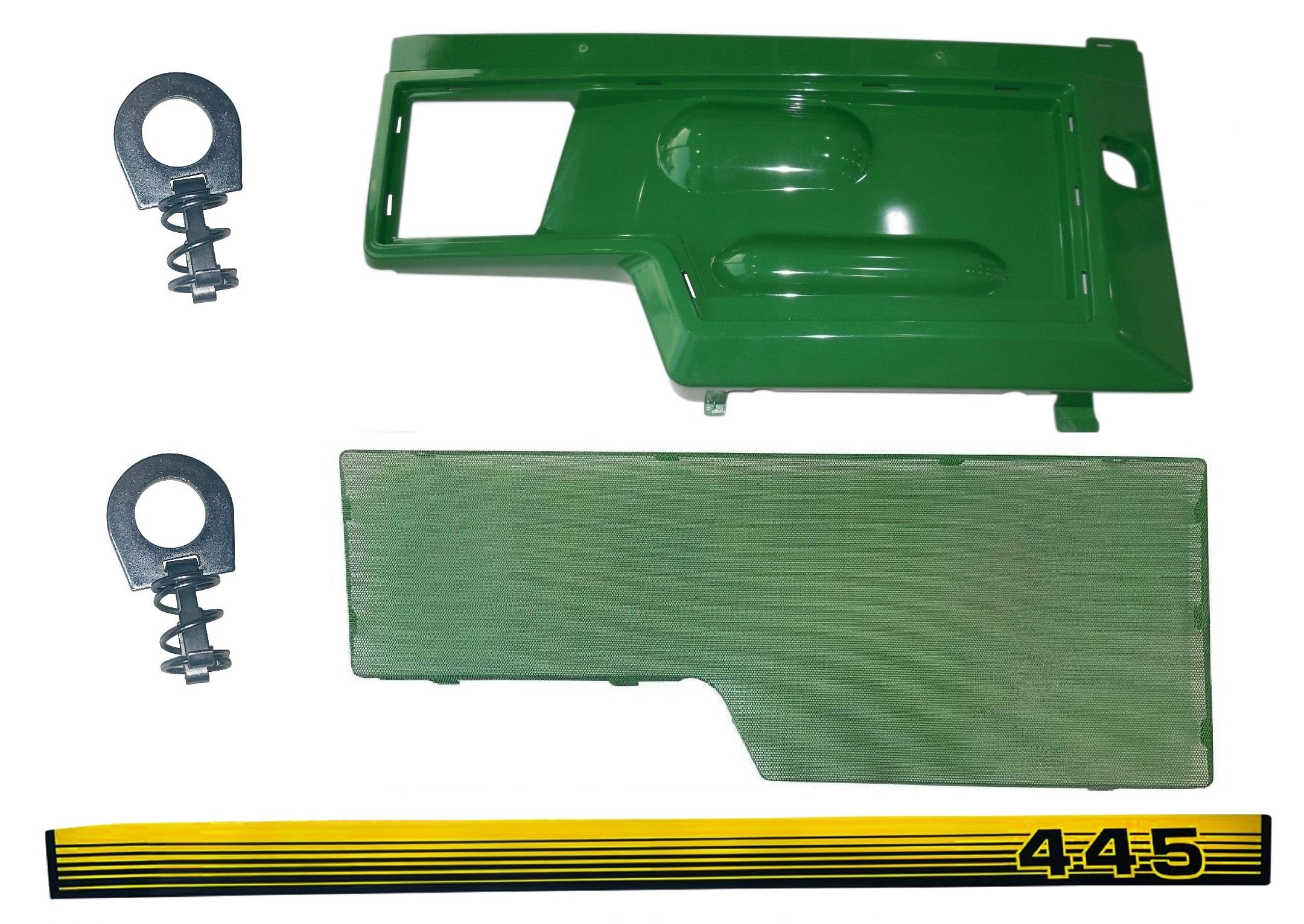 RH Side Panel, Screen, Sticker and Panel Retaining Clip Kit AM128982 ...