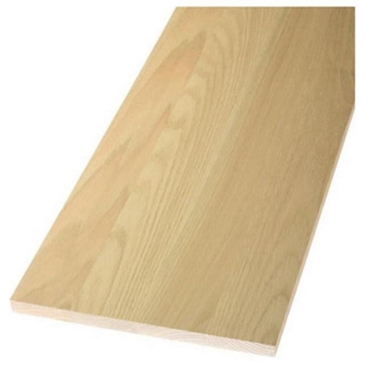 RH1039 1 in. x 12 in. x 8 ft., Oak Board, Red - Walmart.com