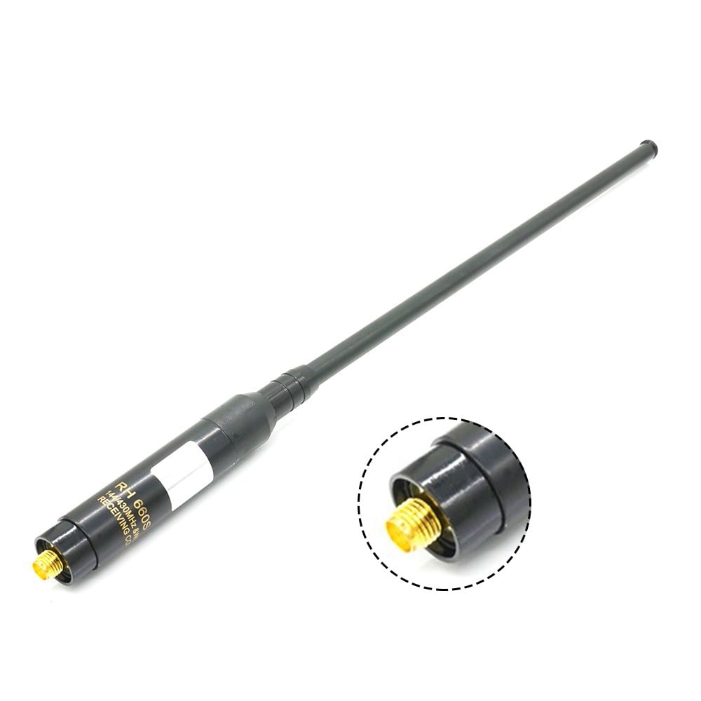 RH660S SMA-Female High Gain Dual 144/430MHz Telescopic Antenna ...