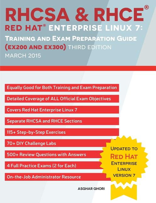 RHCSA & RHCE Red Hat Enterprise Linux 7: Training and Exam Preparation ...