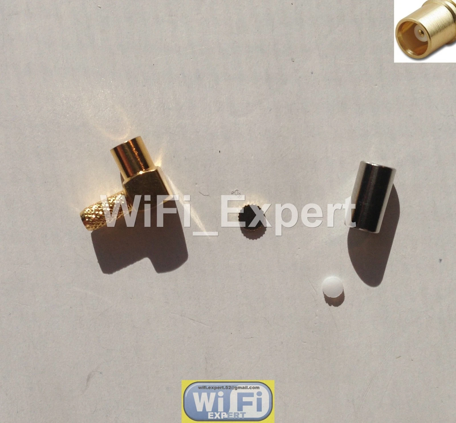 RHEA- 10 X Mmcx Angle Female Plug L Type Connector Rg316 Rg174 Rf Cable Crimp Solder - Walmart.com