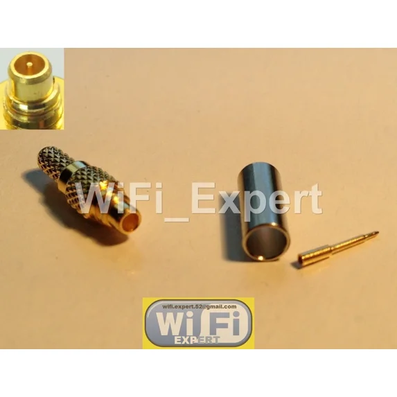 RHEA- 10 X Mmcx Straight Male Plug Connector For Rg316 Rg174 Rf Cable Crimp And Solder - Walmart.com