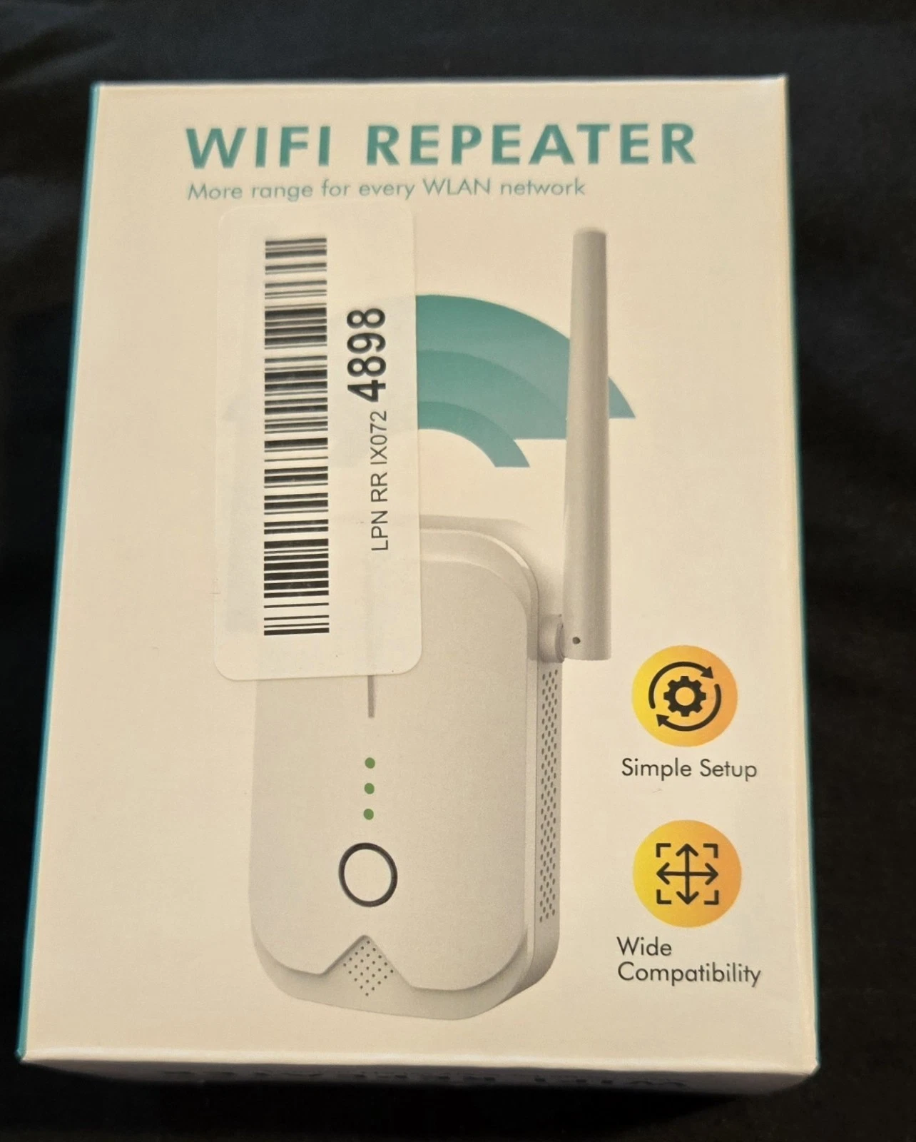 RHEA- 1200Mbps Wifi Range Extender Repeater Wireless Amplifier Router ...