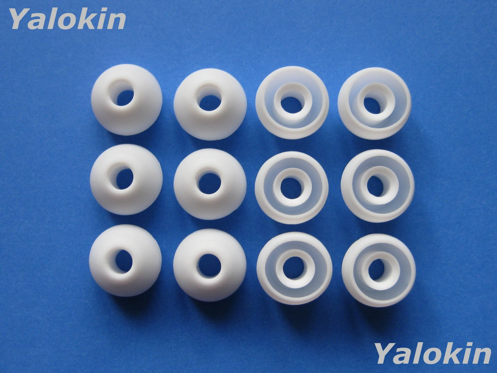 RHEA- 12Pcs Medium White Replacement Eartips Adapters For Monster In ...