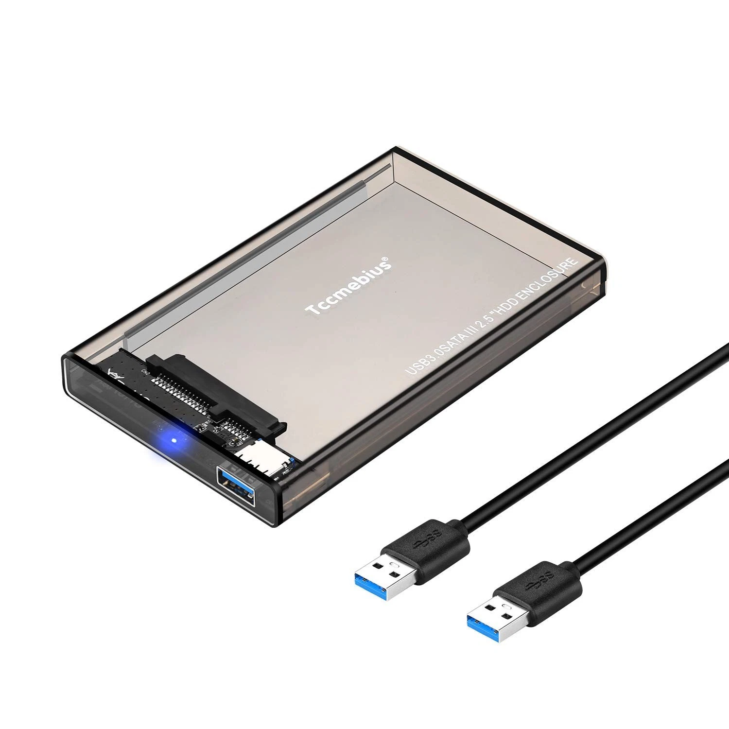 RHEA- 2.5'' Hard Drive Enclosure Usb 3.0 To Sata Hdd External Case ...