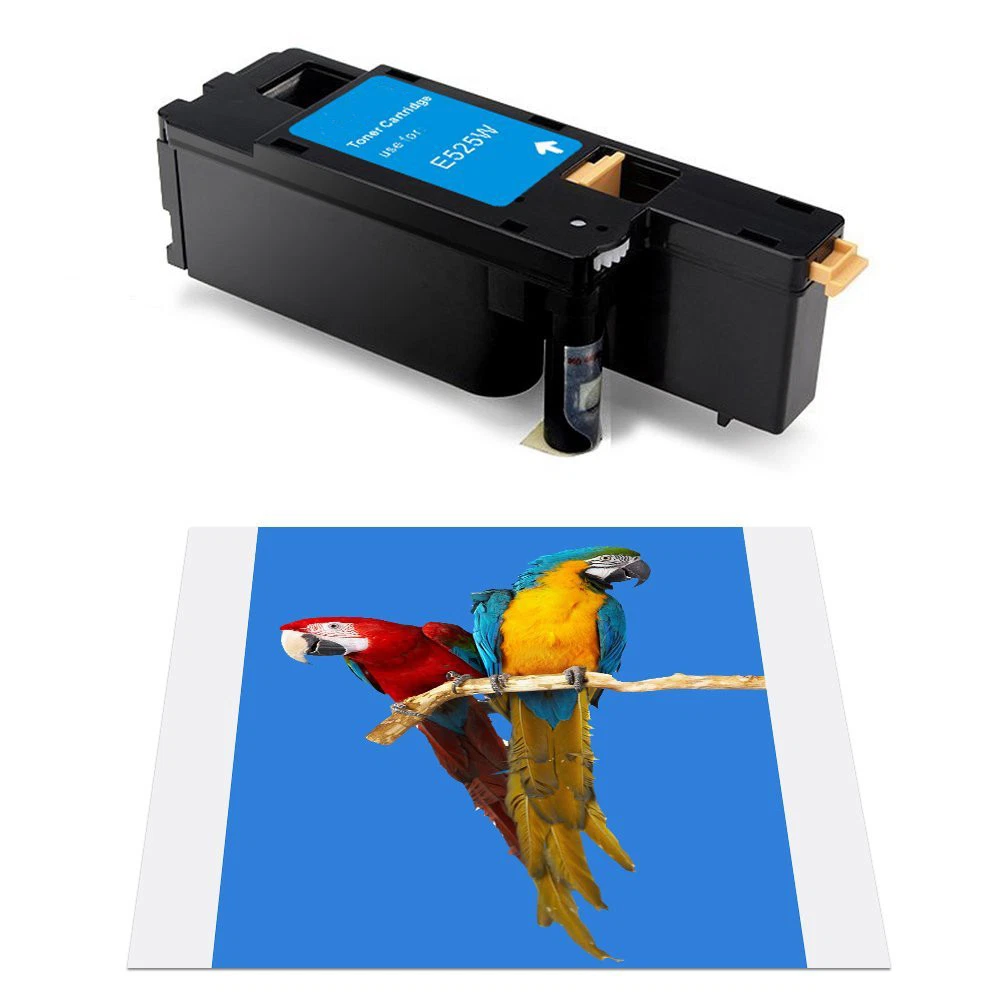 RHEA- 2Pk Cyan 593-Bbju Laser Toner Cartridge For The Dell Multi ...