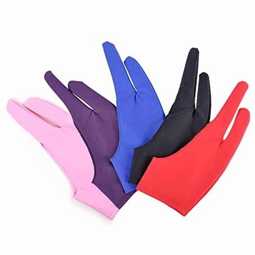 RHEA- 5-Piece Glove Set, Two-Finger Artist Gloves For Graphics Tablet ...