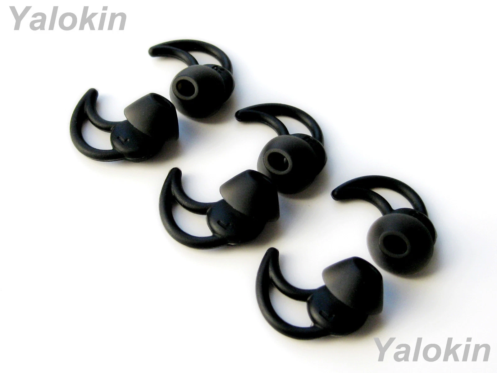RHEA- 6 Pcs: 3 Pairs Large (B) Noise Isolation Comfort Stabilizer Tips ...