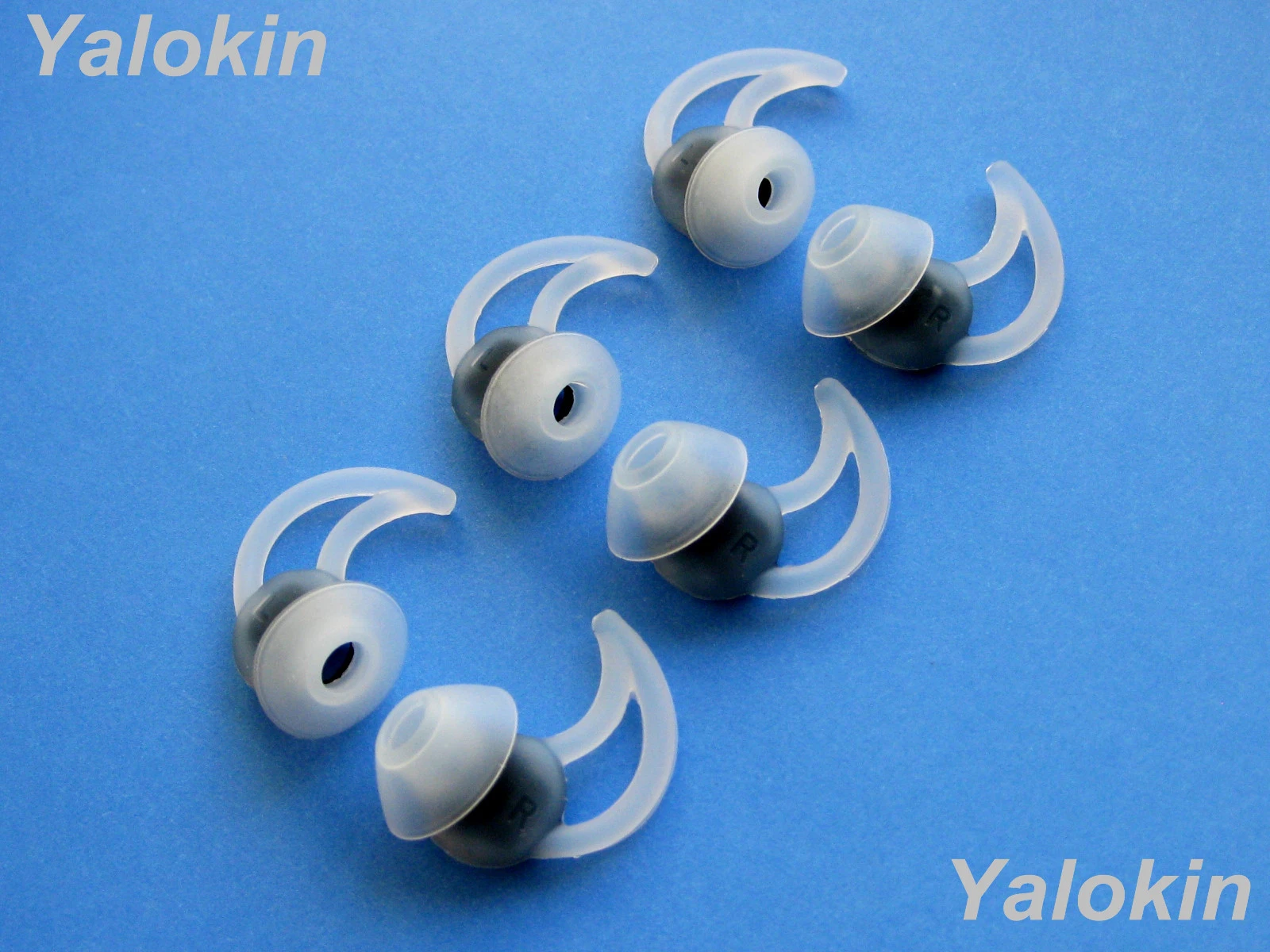 RHEA- 6 Pcs: 3 Pairs Large Noise Isolation Comfort Earbuds Eartips For ...