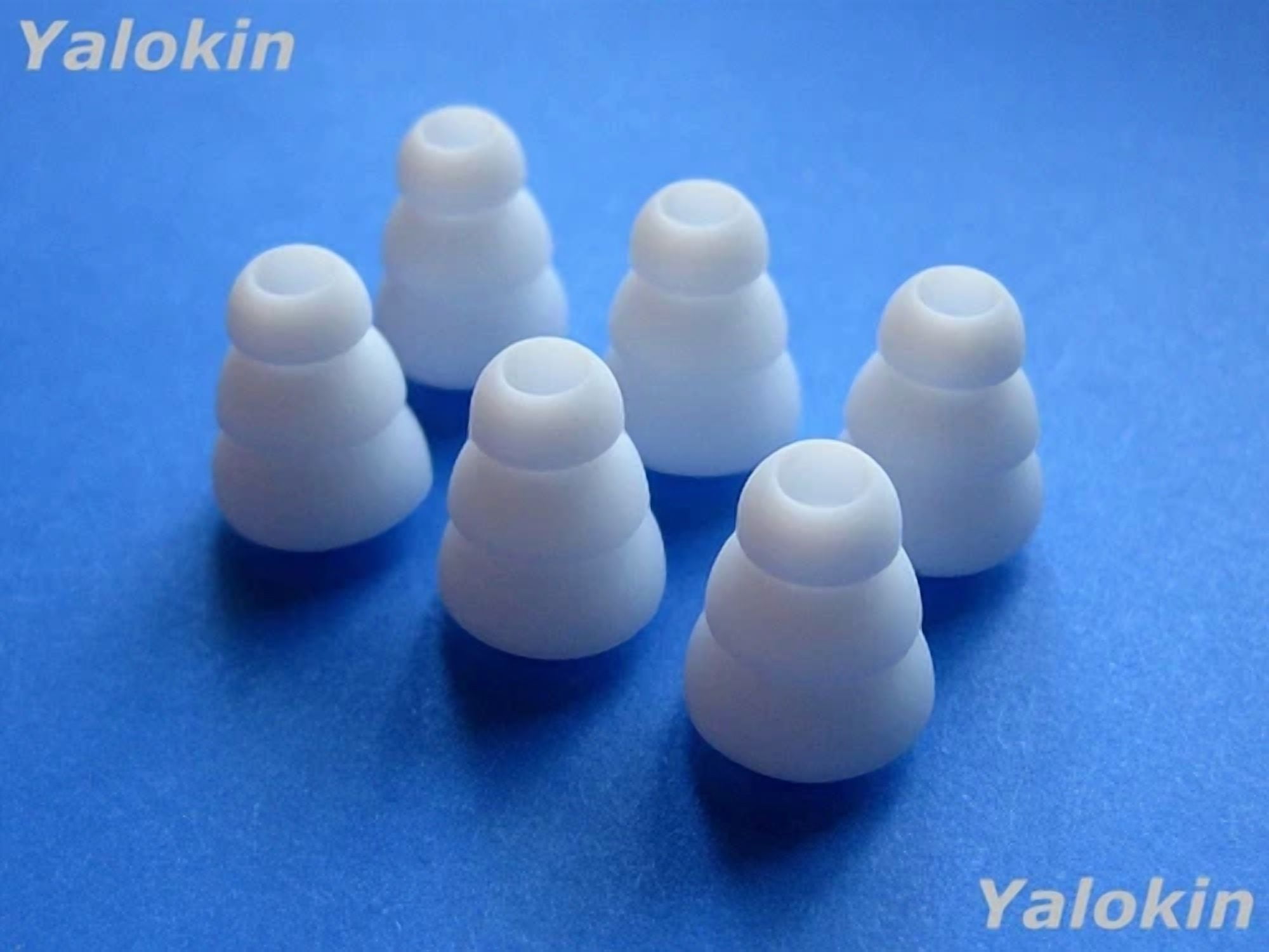 RHEA- 6Pcs Eartips For Jbl Reflect Flow Pro Mini Nc -Small White Triple ...
