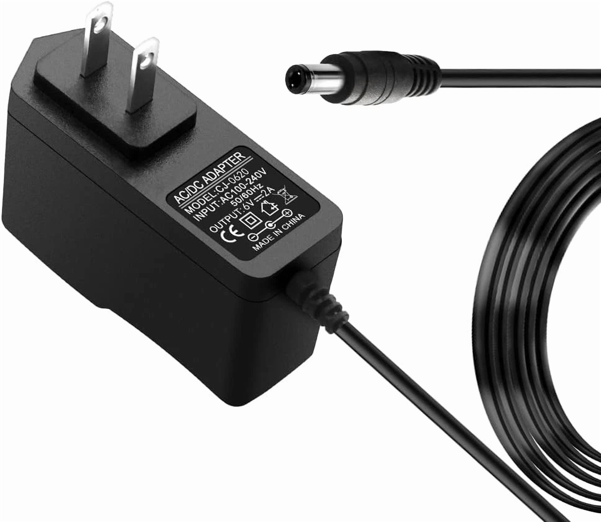 RHEA- 6V 2A Power Supply Adapter With 5.5X2.5Mm Dc Plug, Ac 100-240V To ...