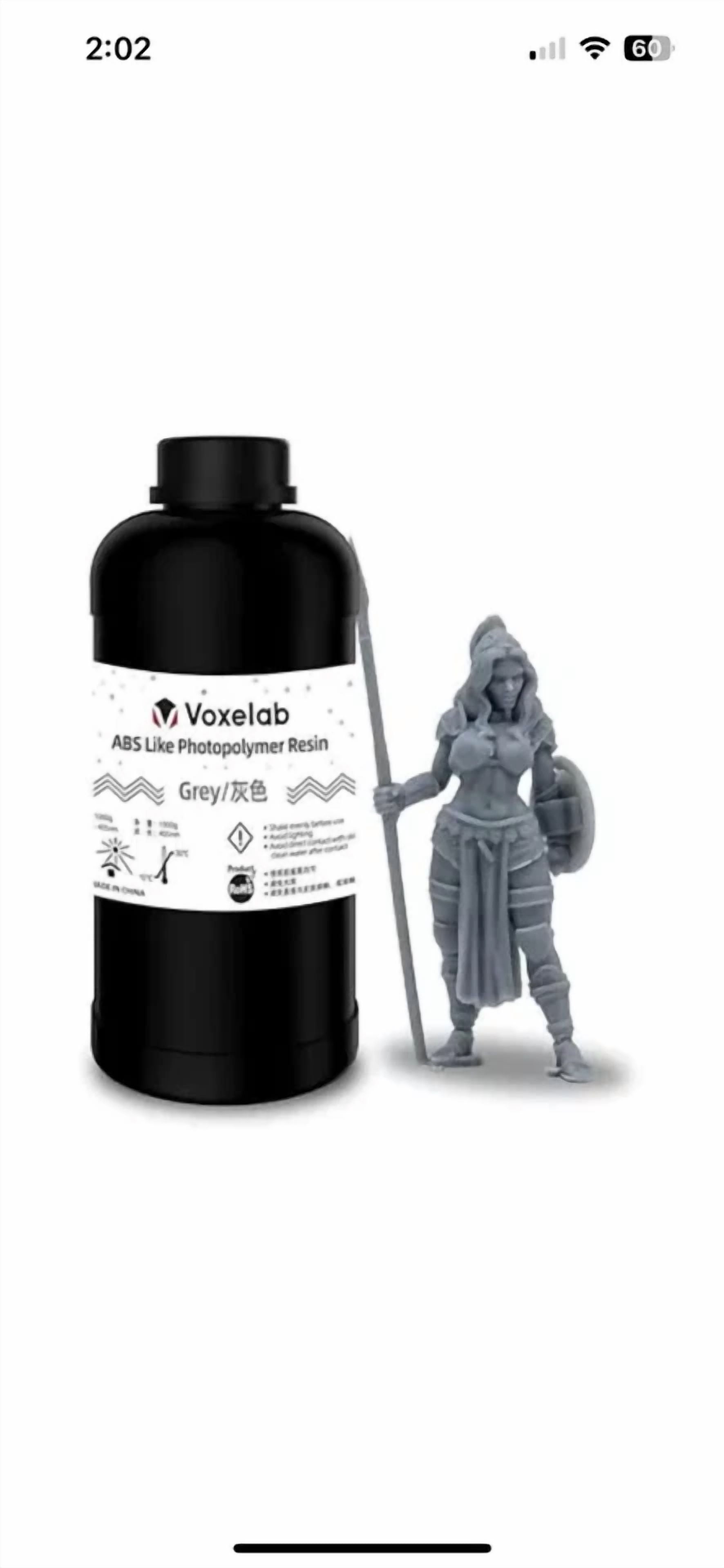 RHEA- Abs-Like 3D Printer Resin Uv-Curing Resin Standard Photopolymer ...