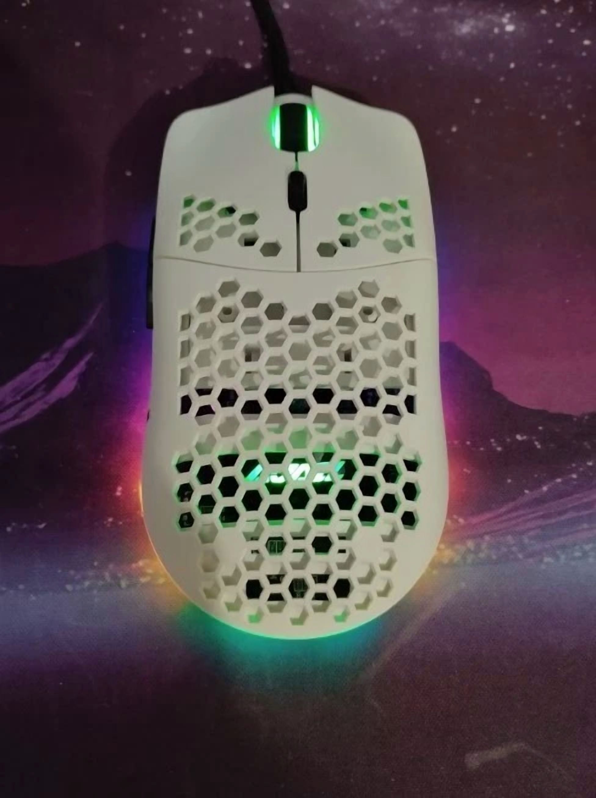 RHEA- Ajazz Aj390 Usb Wired Rgb Gaming Ultralight Honeycomb Mouse ...