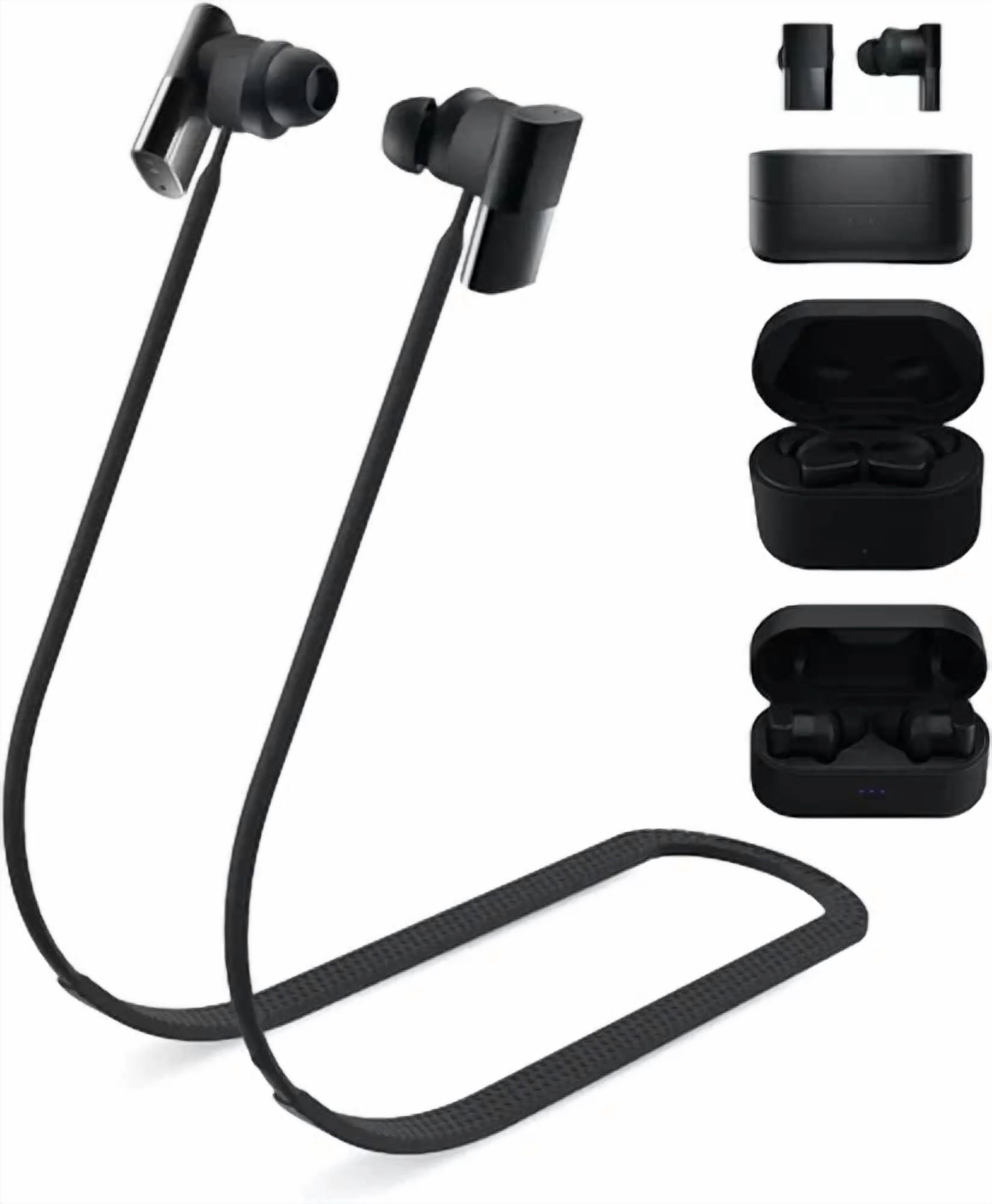RHEA- Anti-Lost Strap For Status Audio Between Pro/3Anc Earbuds, Black ...