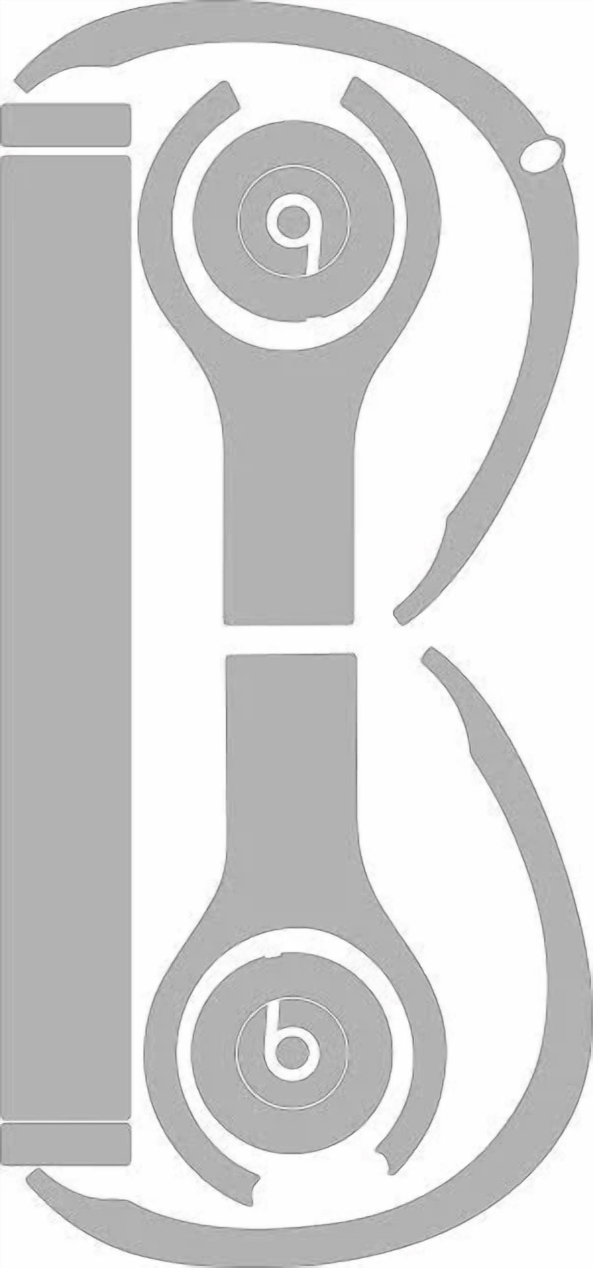 RHEA- Beats Studio 2-3 Skin/Wrap- Gray - Vinyl Sticker/Decal - Walmart.com