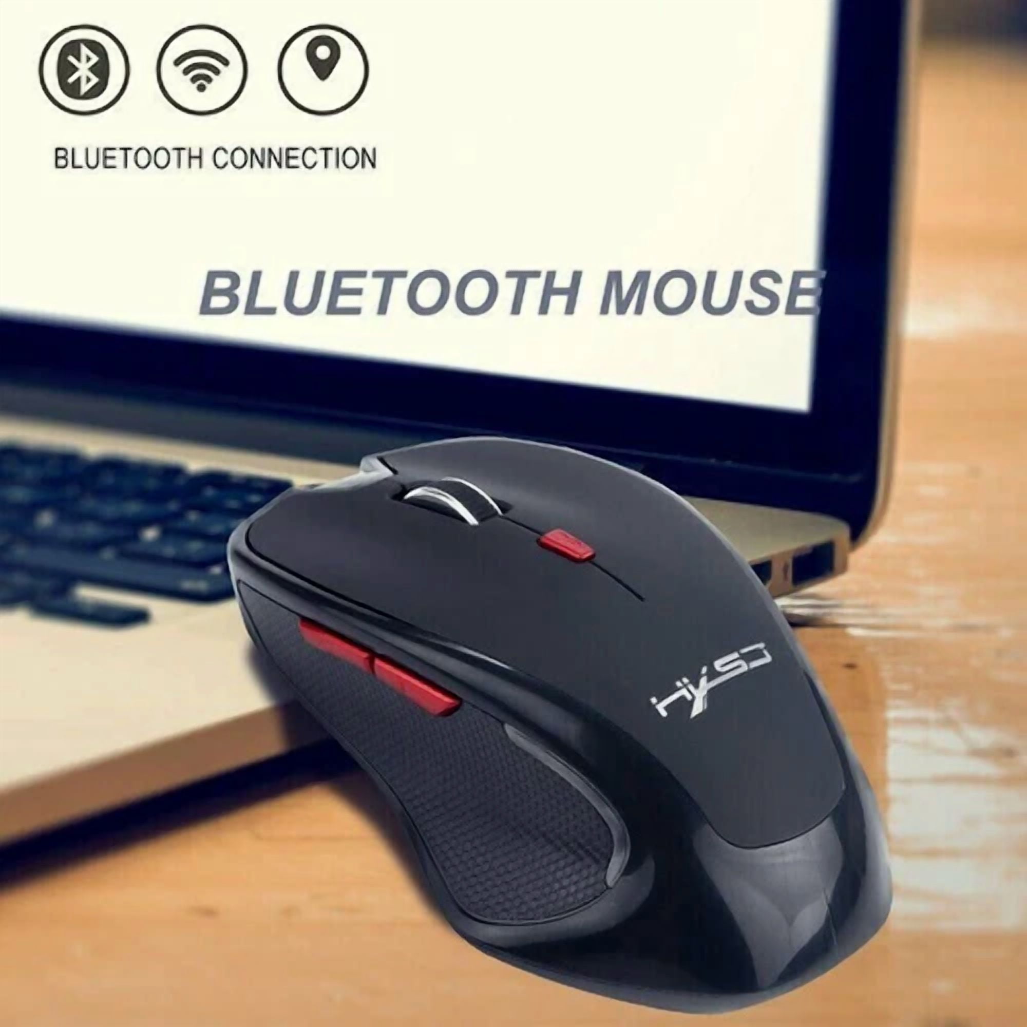 RHEA- Bluetooth 3.0 Mouse 2400Dpi Wireless Optical Mice For Macbook ...