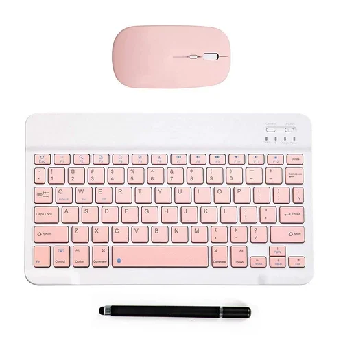 RHEA- Bluetooth Keyboard And Mouse Combo Rechargeable Portable Wireless ...