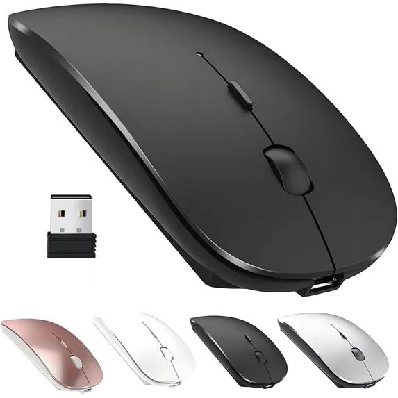 RHEA- Bluetooth Mouse,Rechargeable Wireless Mouse For Macbook Pro ...
