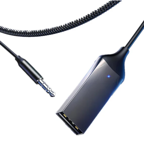 RHEA- Bluetooth Usb To 3.5Mm Jack Music Receiver Aux Adapter For Car ...