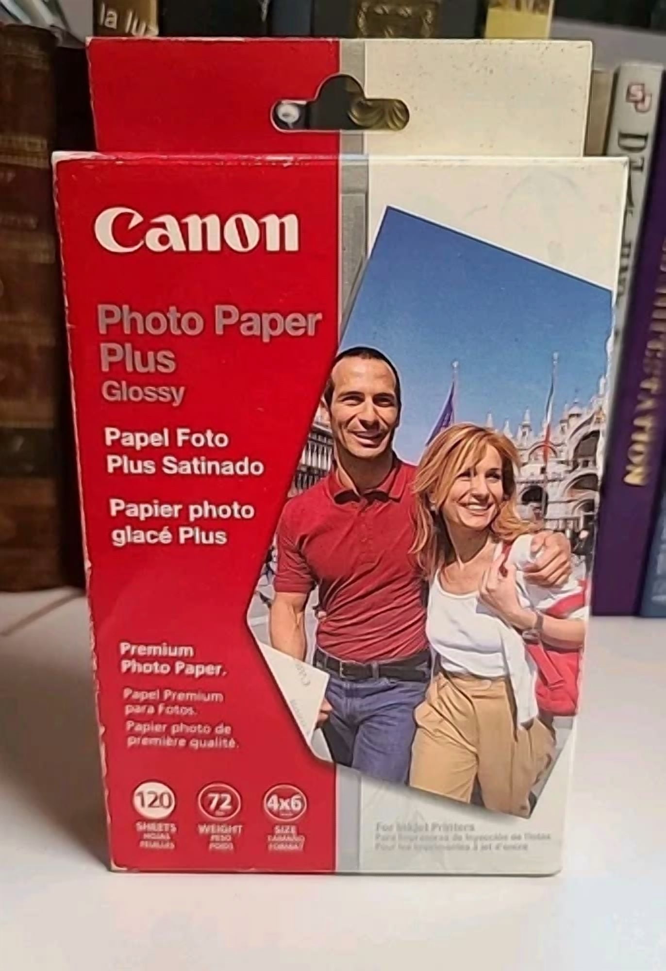RHEA- Canon 4X6 Photo Paper Plus Glossy 120 Sheets For Inkjet - Walmart.com