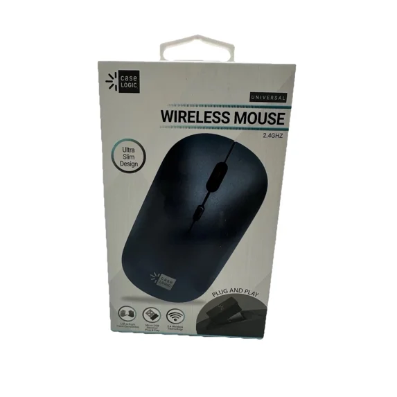 RHEA- Case Logic Universal Wireless Mouse 2.4 Ghz Wireless Technology ...