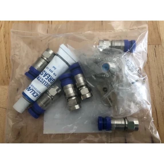 RHEA- Coax Cable-Satellite Starter Kit1-Gound Block 1-Dielectric Grease ...