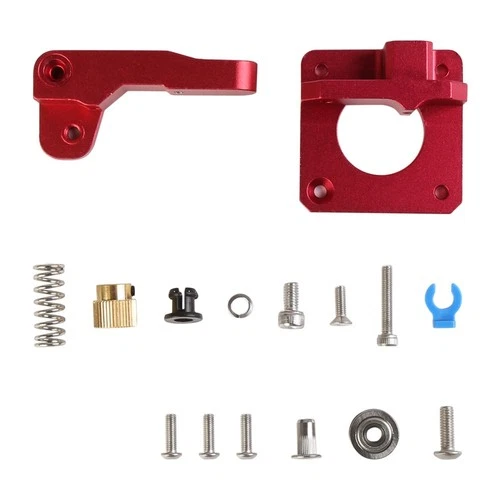 RHEA- Creality 3D Printer Red Metal Extruder Kit For Ender 3 Ender 3 V2 ...