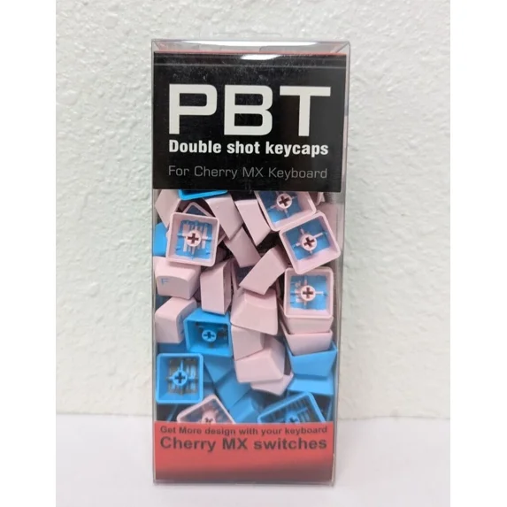 RHEA- Double Shot Pbt Keycap Set For Chery Mx Mechanical Keyboard 104 Key Miami - Walmart.com
