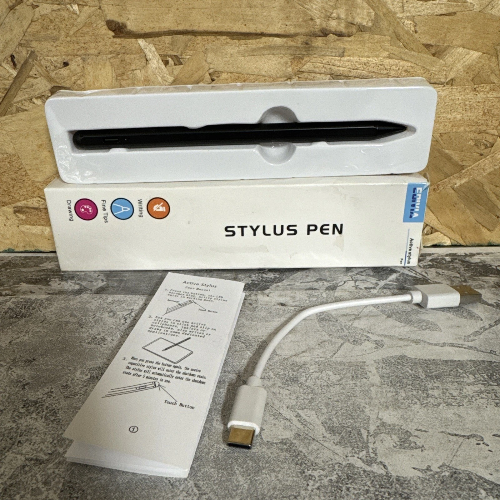 RHEA- Edivia Active Stylus Pen Writing Drawing Fine Tip Technology ...