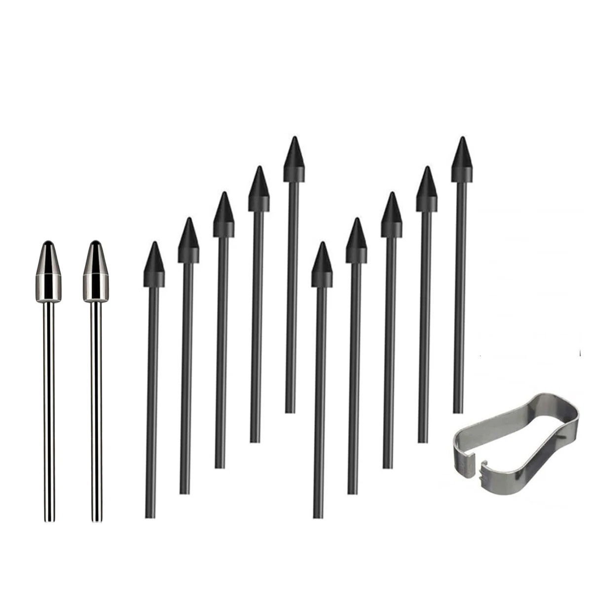 RHEA- For Samsung Galaxytab S9/S9Fe+/S9 Ultra/S8/S8+ Metal Nibs/Tips (2 ...