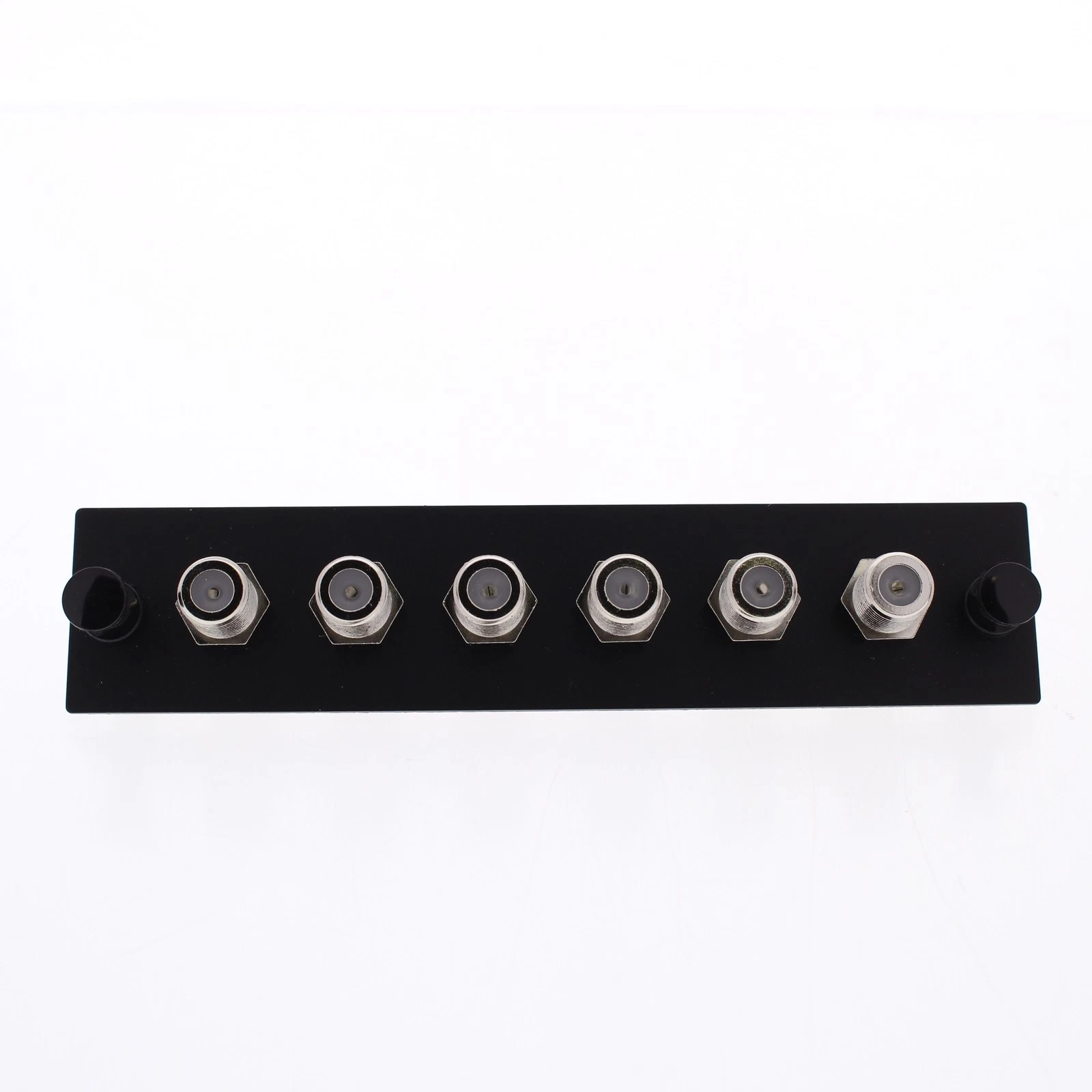 RHEA- Hubbell 6-Port Coax Catv Cable Jack F-Connector Loaded Fsp Module ...