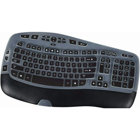 RHEA- Keyboard Cover For Logitech K350 Mk570 Mk550 Keyboard Skin For ...