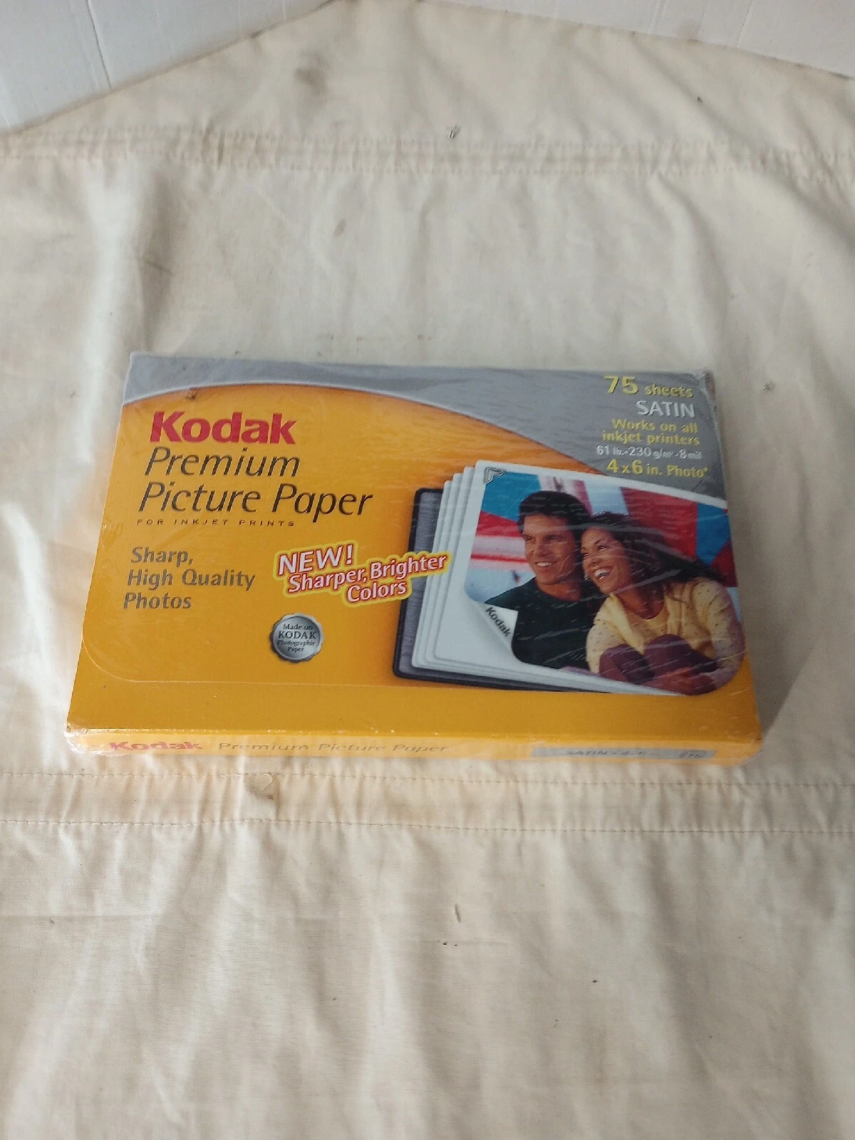 RHEA- Kodak 4X6 Premium Picture Paper 75 Sheets High Gloss Photo ...