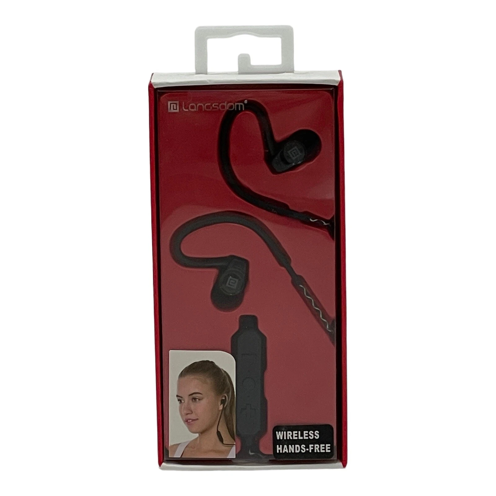 RHEA- Langsdom Bs80 Sports In-Ear Wireless Earphones Microphone ...