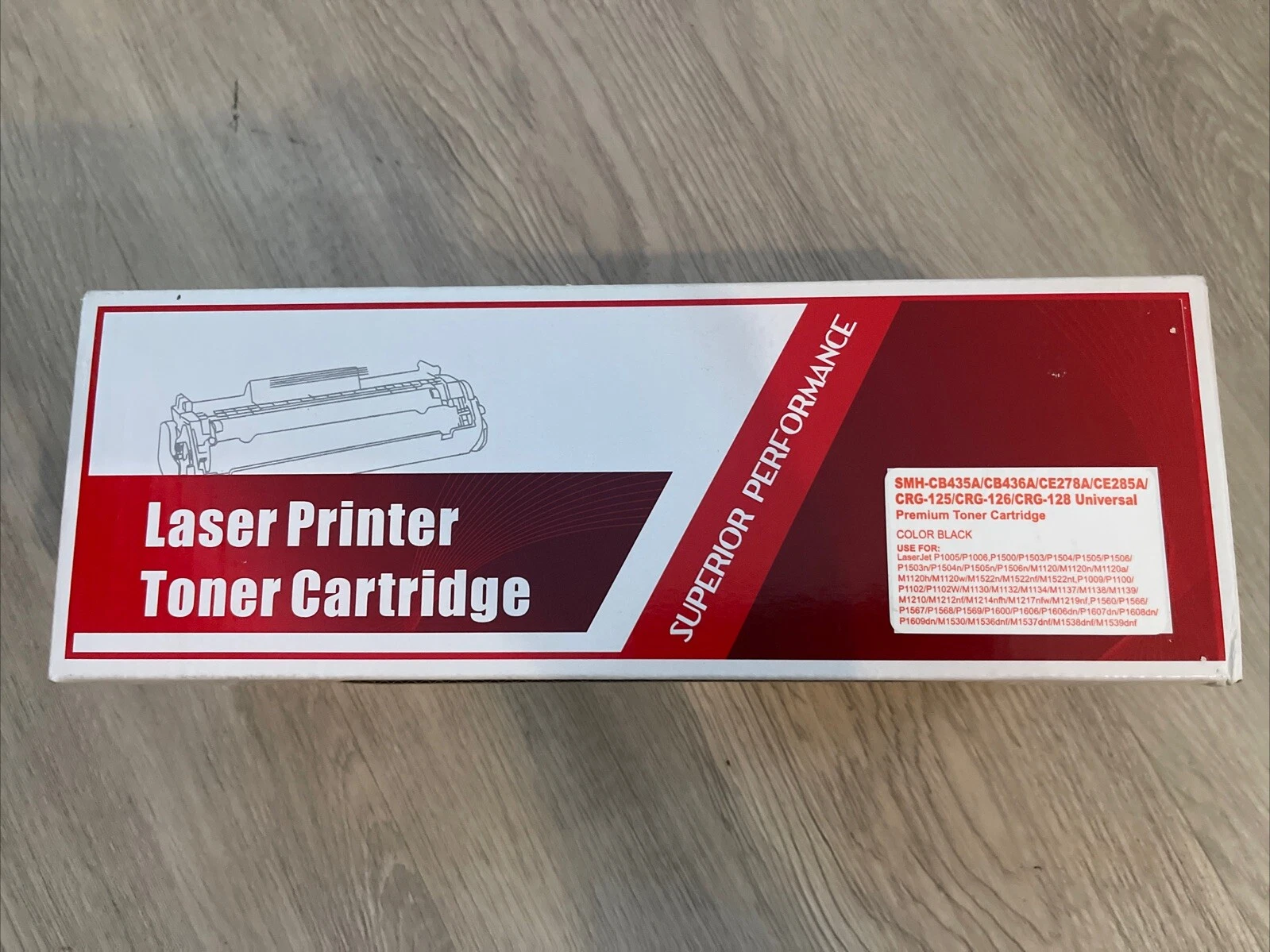 RHEA- Laser Printer Black Toner Cartridge Smh- Cb435A /Cb436A/Crg-125 ...
